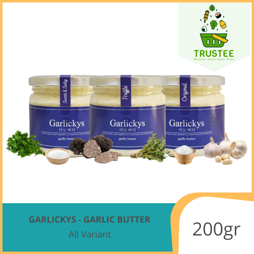 Garlickys Premium Garlic & Herbs Butter/Garlic Butter Premium Halal ...