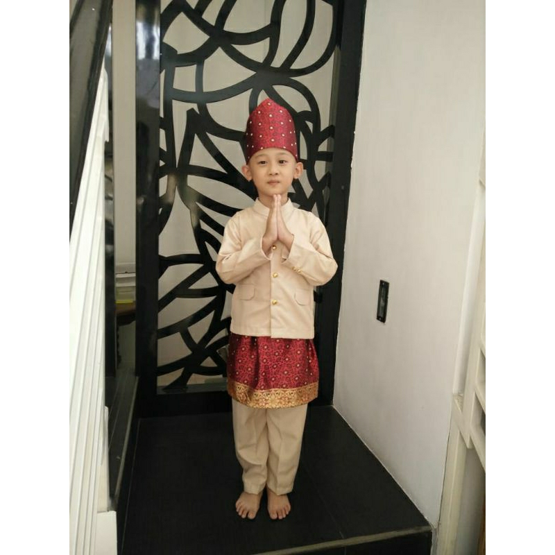Datuk Clothes/Men's MINANG Traditional Clothes/Boys MINANG Traditional ...