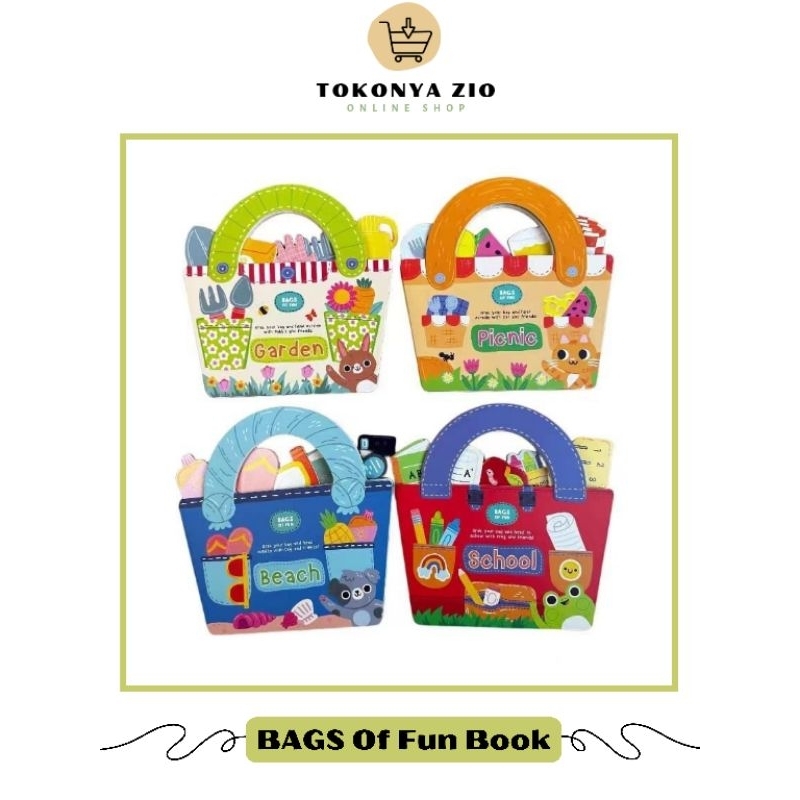 Children's story book BAGS OF FUN Board book | Shopee Singapore