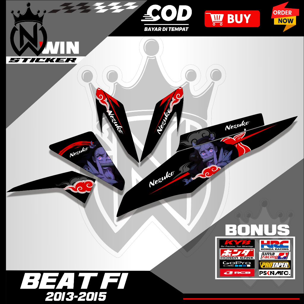 Motorcycle Striping BEAT fi Variations - Striping BEAT fi 2013 2014 ...