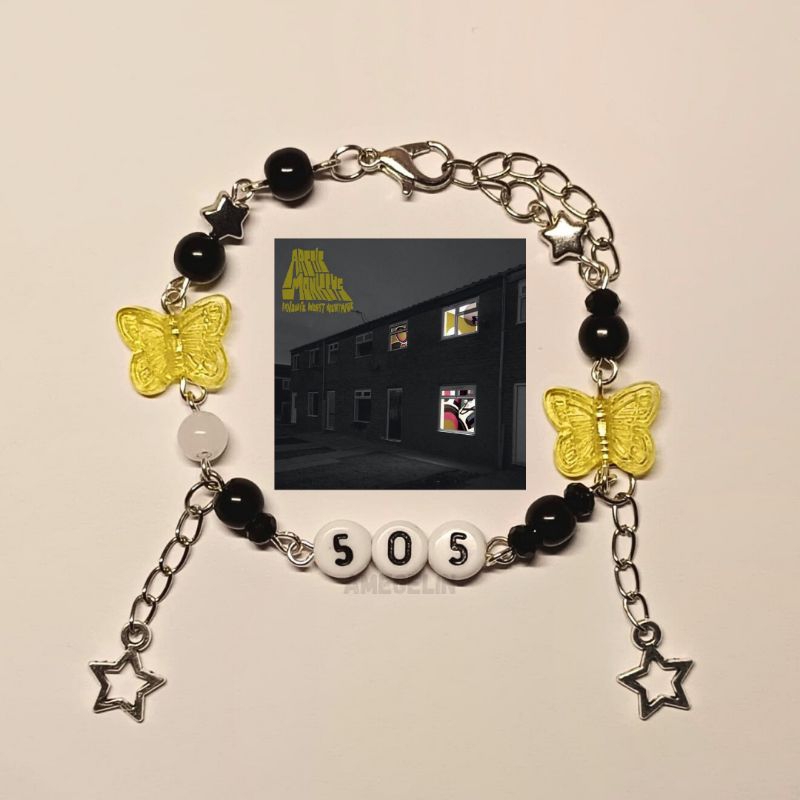 505 bracelet by amegelin | Arctic monkeys aesthetic grunge y2k Bead ...