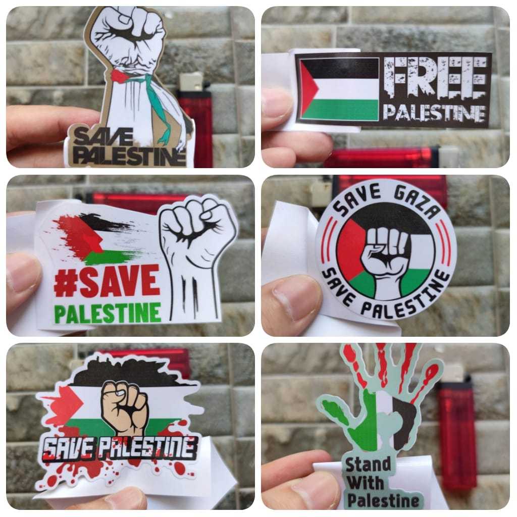 Palestine Support Sticker Save Free Palestine Stand for Gaza Print ...