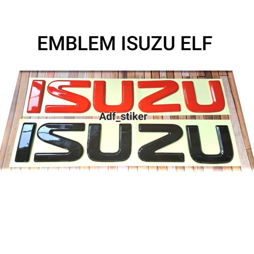 Isuzu elf Cabin Embossed Logo emblem/isuzu elf nkr 77 nmr 55 isuzu elf ...