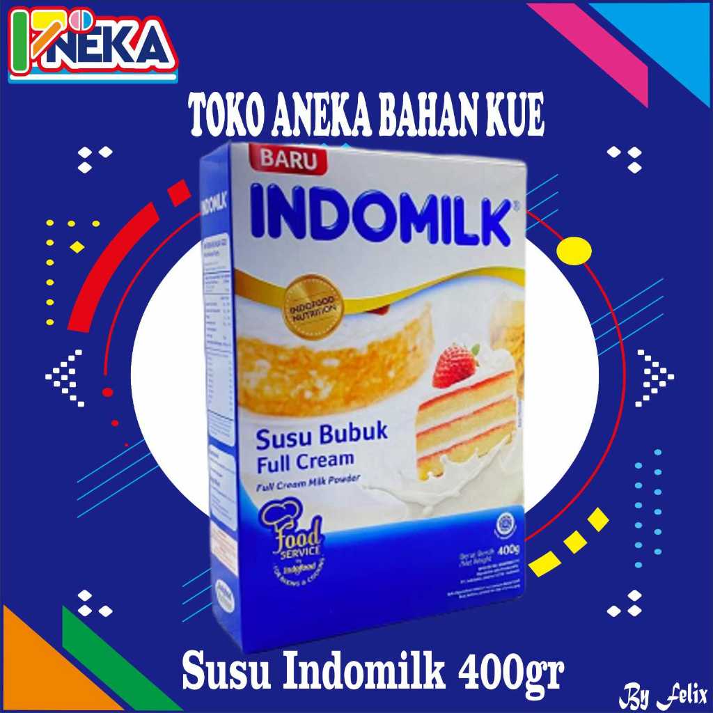 Indomilk Full Cream Powdered Milk 400g | Shopee Singapore