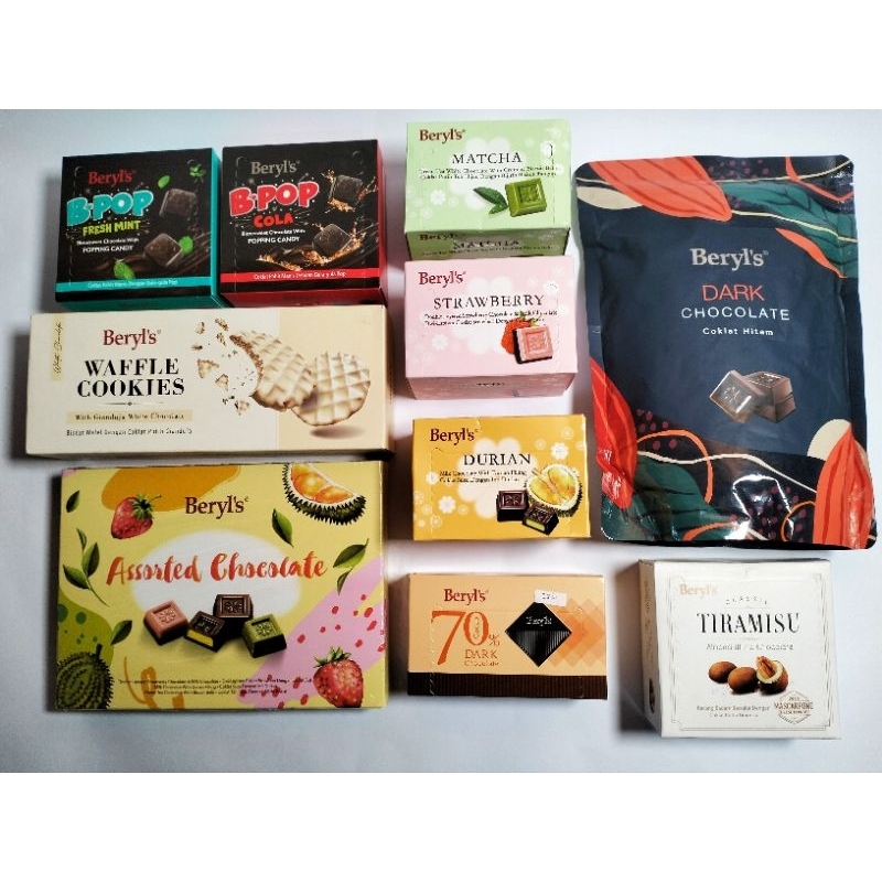 Beryl's B-POP/Beryl's dark Chocolate/Beryl's Coconut Roll/Beryl's ...