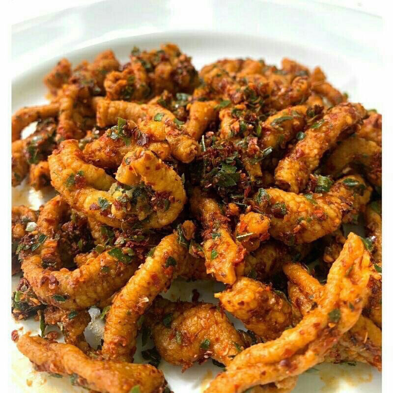 Cikruh spicy intestine chips 1 kg | Shopee Singapore