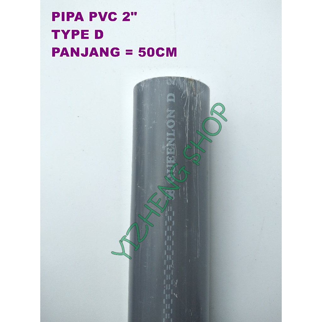 2 INCH PVC PIPE TYPE D (50cm LENGTH) | Shopee Singapore