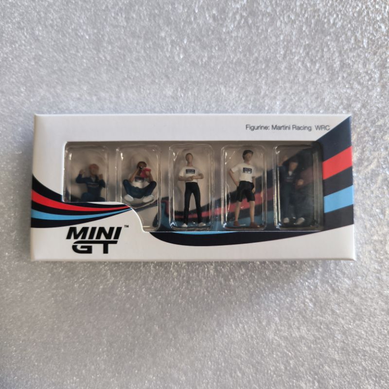 Mini GT 1/64 MARTINI RACING CREW WRC Figure | Shopee Singapore