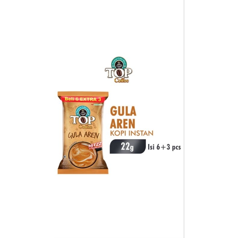 Top Coffee Palm Sugar Hitzz (9's×22g) | Shopee Singapore