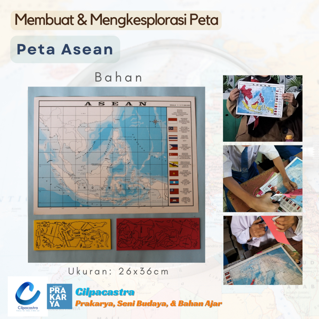 Asean Maps, Making & Exploring Maps, Teaching Materials | Shopee Singapore