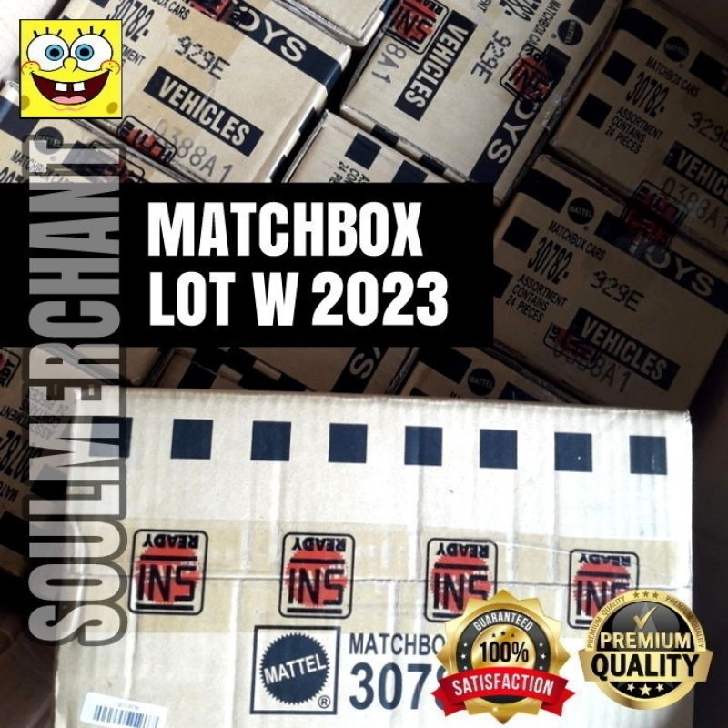 Matchbox Regular DUS Carton LOT CASE F W 2023 SNI Seal 24pcs - DIECAST ...
