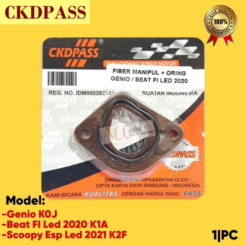 Bonit FIBER MANIPUL+ORING GENIO/BEAT FI LED K1A 2020/SCOOPY ESP LED K2F 2021 CKD QUALITY ...