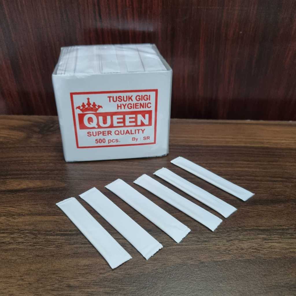 Sterile Queen Toothpick by AO Toothpicks +-500pcs/pack Paper Wrapped ...