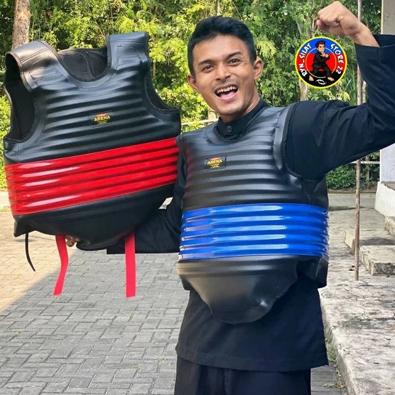 New body Rules Velcro ARENA MVP body protector silat (Grain) | Shopee ...