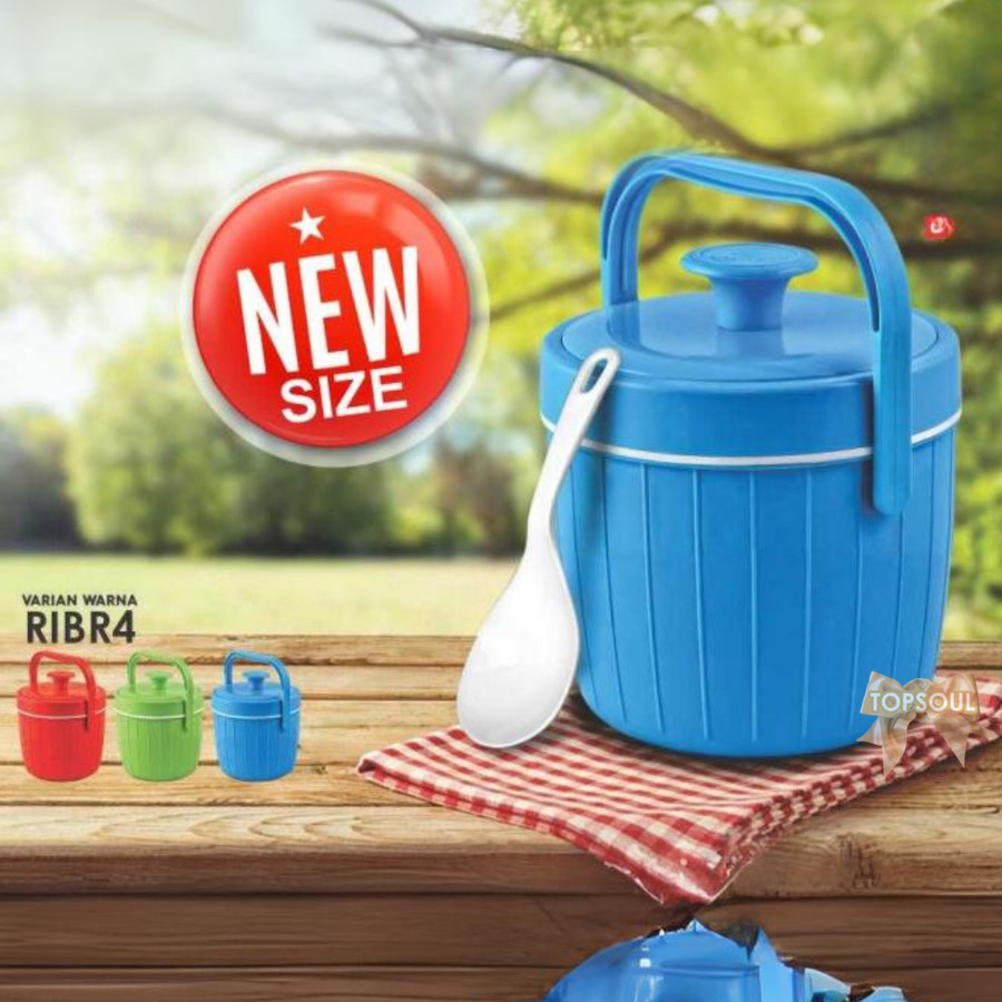 TERMOS Rice Ice Bucket Global Eagle RIBR4 4 Liter Hot Ice Cold Rice ...