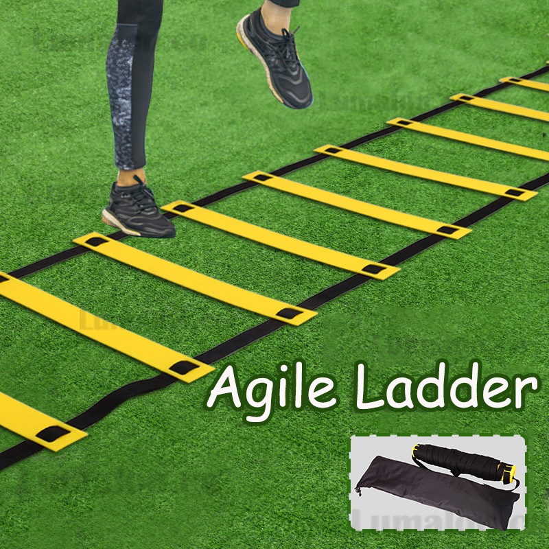 PERALATAN 4/6/8 meters Agility Ladder Physical Training Equipment Rope ...