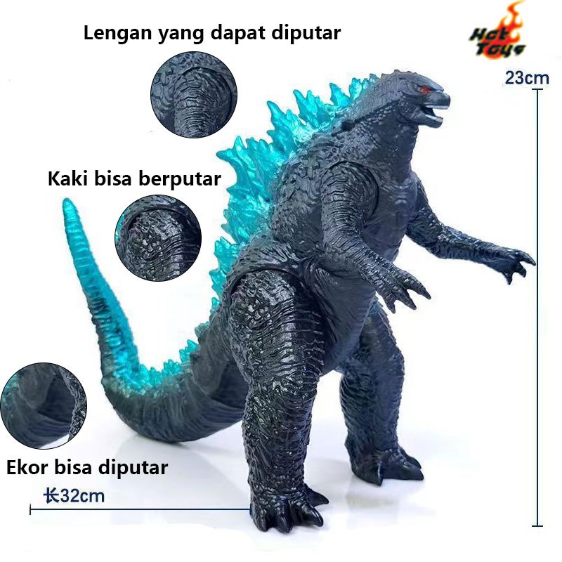 Action Figure MONSTER Godzilla - Godzilla 2019 Miniature Display Toy ...