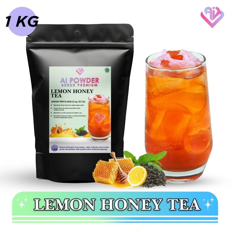Honey Lemon Tea The Best Instant Premium Drink Powder 1Kg | Shopee ...