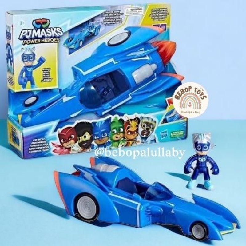 Pj MASKS CAT RACER ORIGINAL HASBRO Toys PJ MASK KIDZ STATION With ...