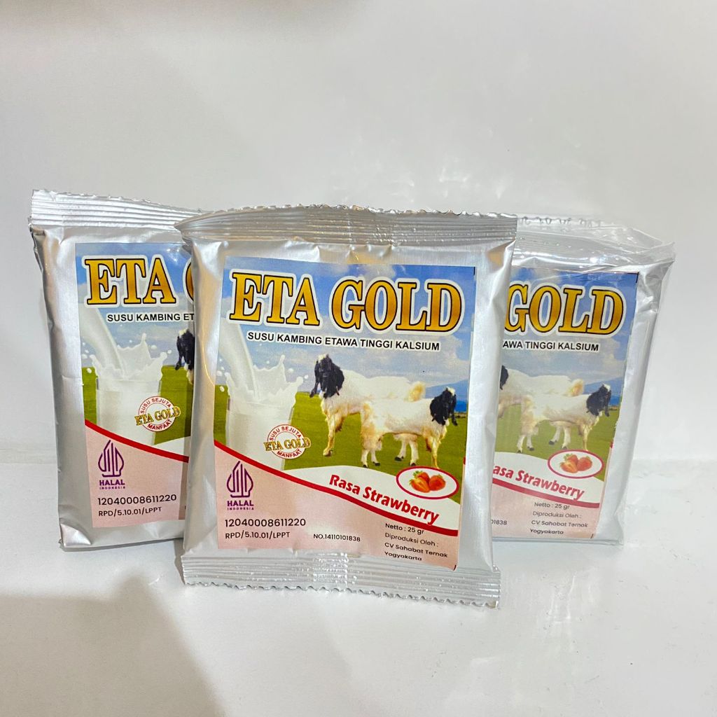 Eta GOLD STRAWBERRY PREMIUM Goat Milk, EVERDAY Goat Milk, PREMIUM ...