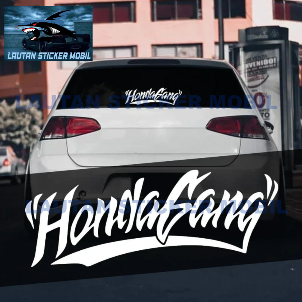 Cutting honda Car Sticker honda Sticker honda gang Sticker honda gang ...