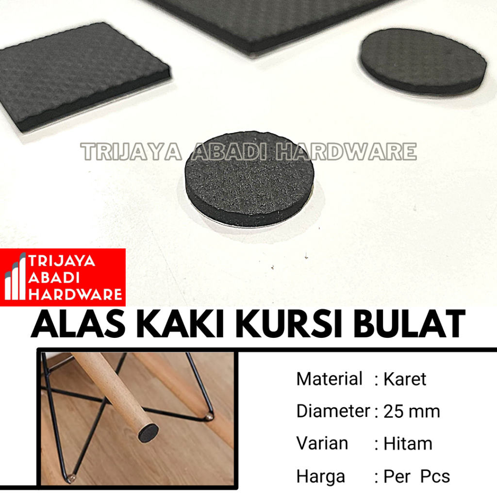 Round Chair Legs 25/35mm Anti Slip Rubber Table Chair Furniture Legs ...