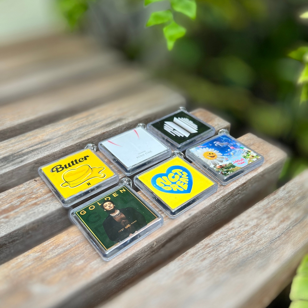 Pocket Playlist Keychain KPOP Series Miniature Spotify Album with NFC ...