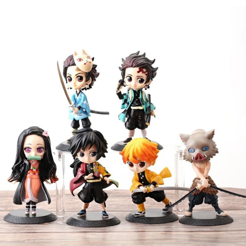 Kimetsu no Yaiba Action Figure | Anime Demon Slayer Kamado Tanjiro ...