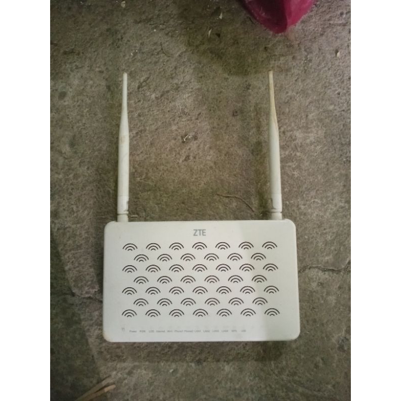 Zte ZXHN F609 V1 ONT ZTE/F609 Router Modem Wifi | Shopee Singapore