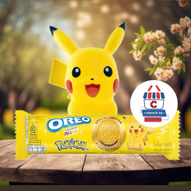 [SPECIAL Edition] Oreo Pikachu Pokemon Edition - Oreo Sandwich Cookies ...
