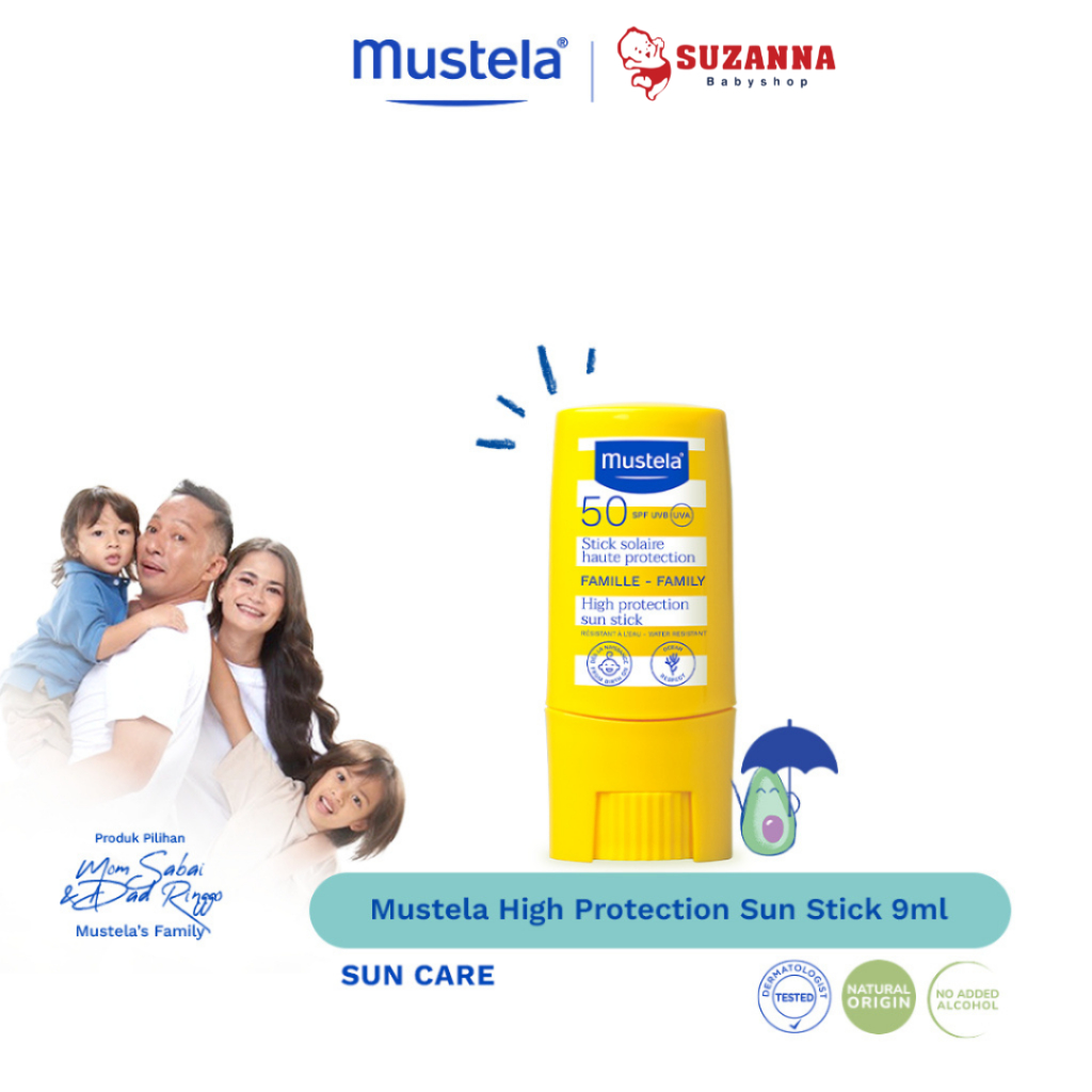 Mustela High Protection Sun Stick 9 gr | Shopee Singapore