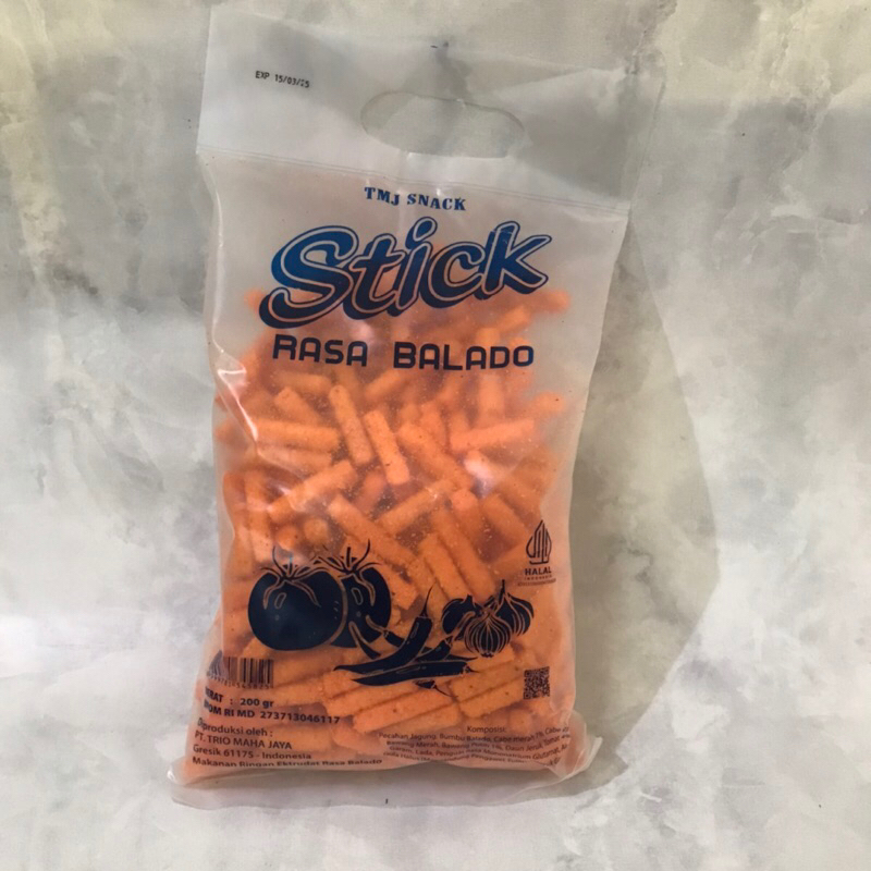 Tmj SNACK STICK BALADO Flavor 200g | Shopee Singapore