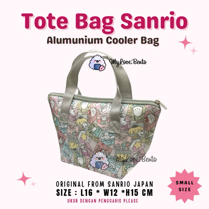 Sanrio Cold Insulated Bag Tote Bag Aluminum Cooler Bag | Shopee Singapore