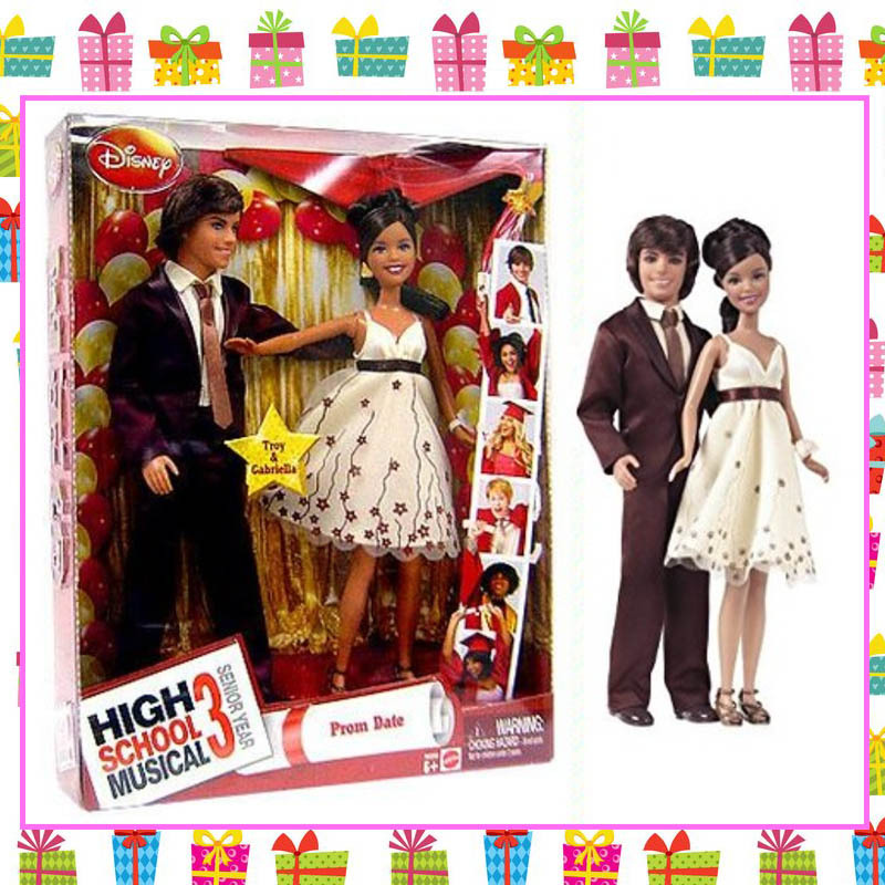 Barbie Mattel High School Musical Prom Date Troy & Gabriella | Shopee ...