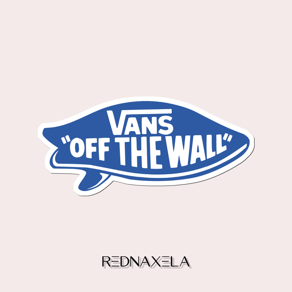 Vans Off The Wall Sticker Vinyl Sticker Outdoor Suitcase Sticker ...