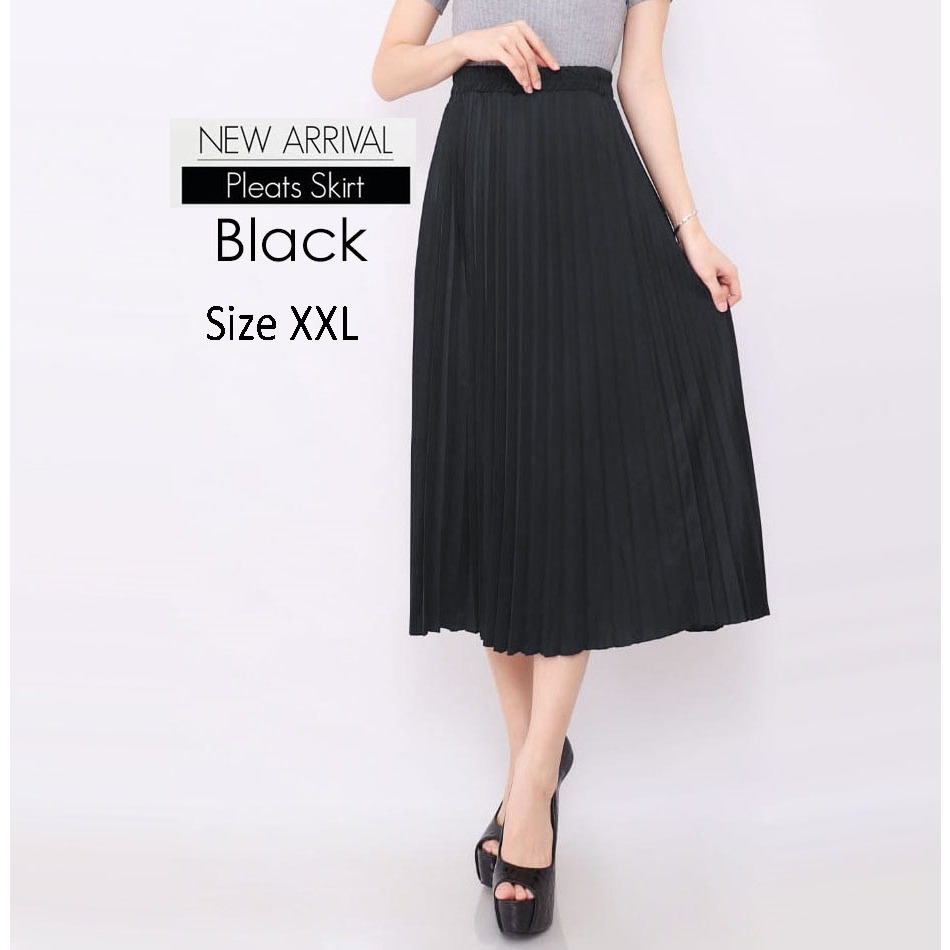 Plisket Skirt - Women's Skirt 7/8 Premium Material XXL Mrs4 | Shopee ...