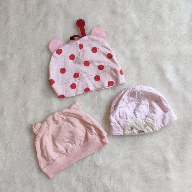 Girl's hat size baby 0 - 4 months (minus wear) | Shopee Singapore