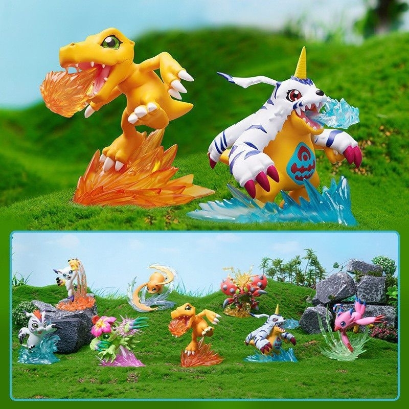 Ori BLIND BOX DIGIMON ADVENTURE UNIQUE SKILL vol 1 by BN FIGURES CUTE ...