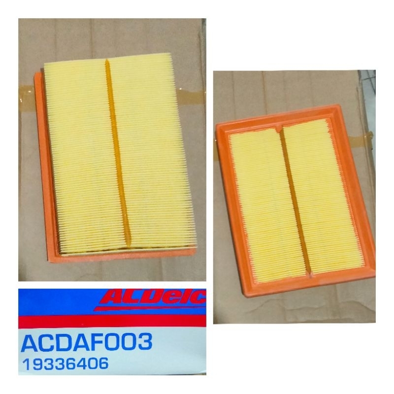 Chevrolet Spin Aveo Sonic Air Filter Original Acdelco | Shopee Singapore