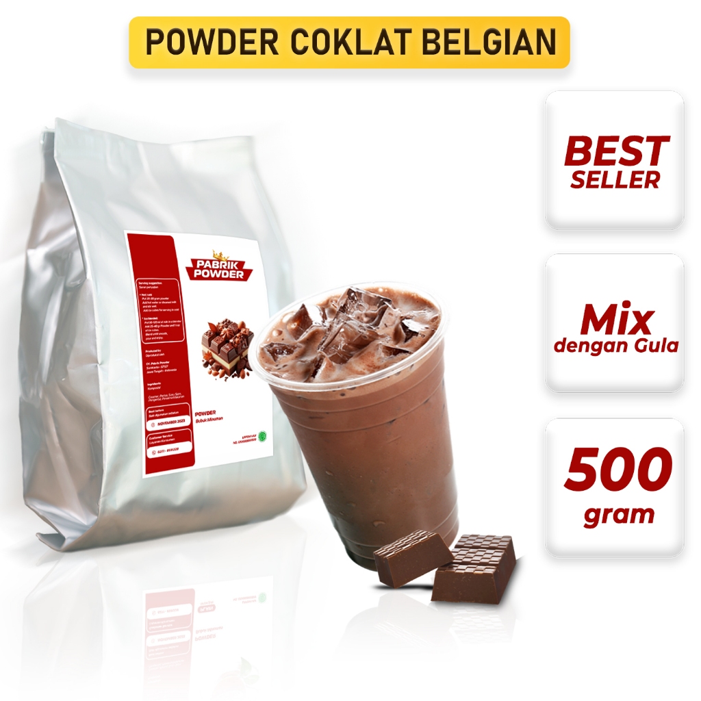 Belgian Chocolate Powder 500 Grams, Chocolate Drink, Chocolate Drink ...
