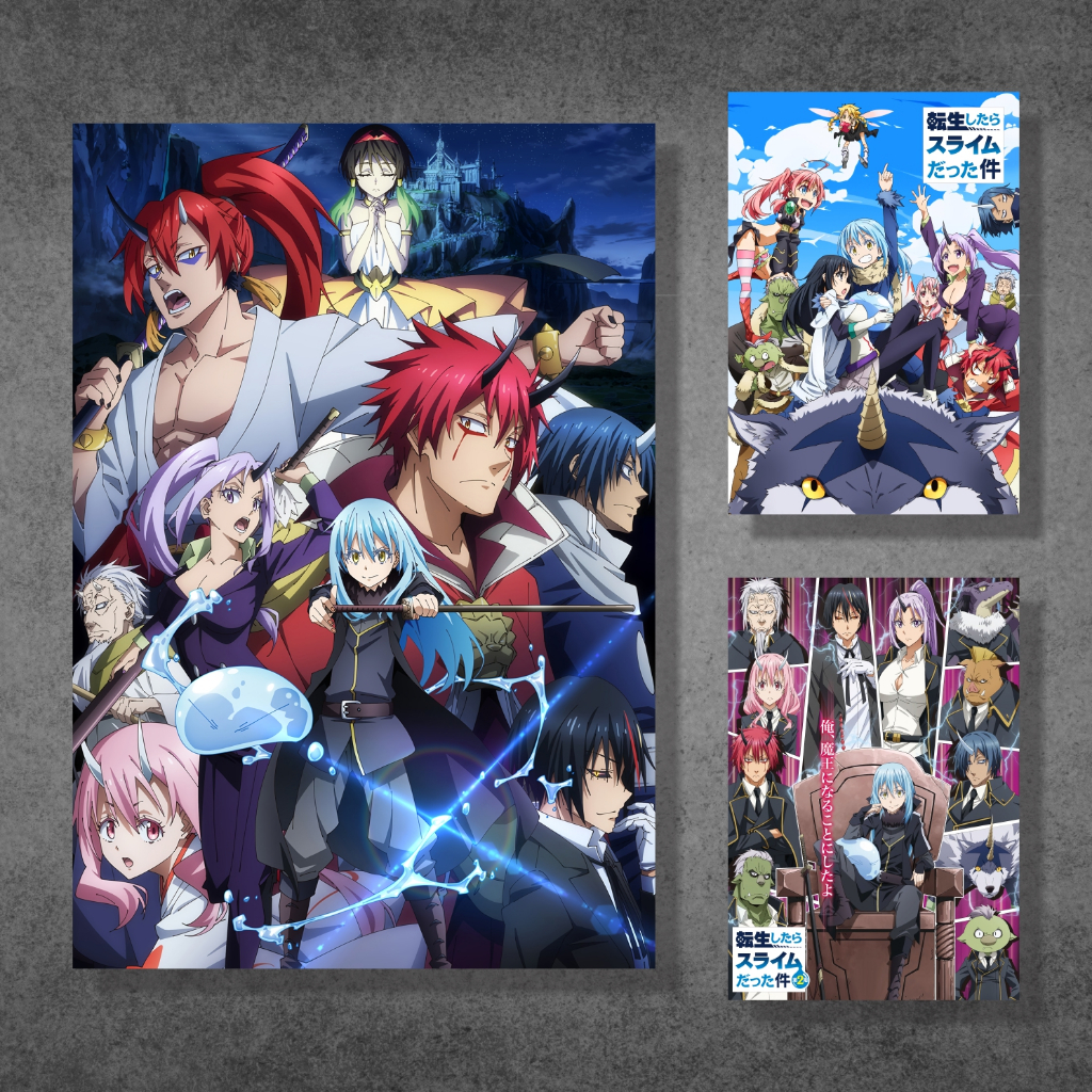 Anime Poster Collection Tensei Shitara Slime Datta Ken/Tensura - Rimuru ...