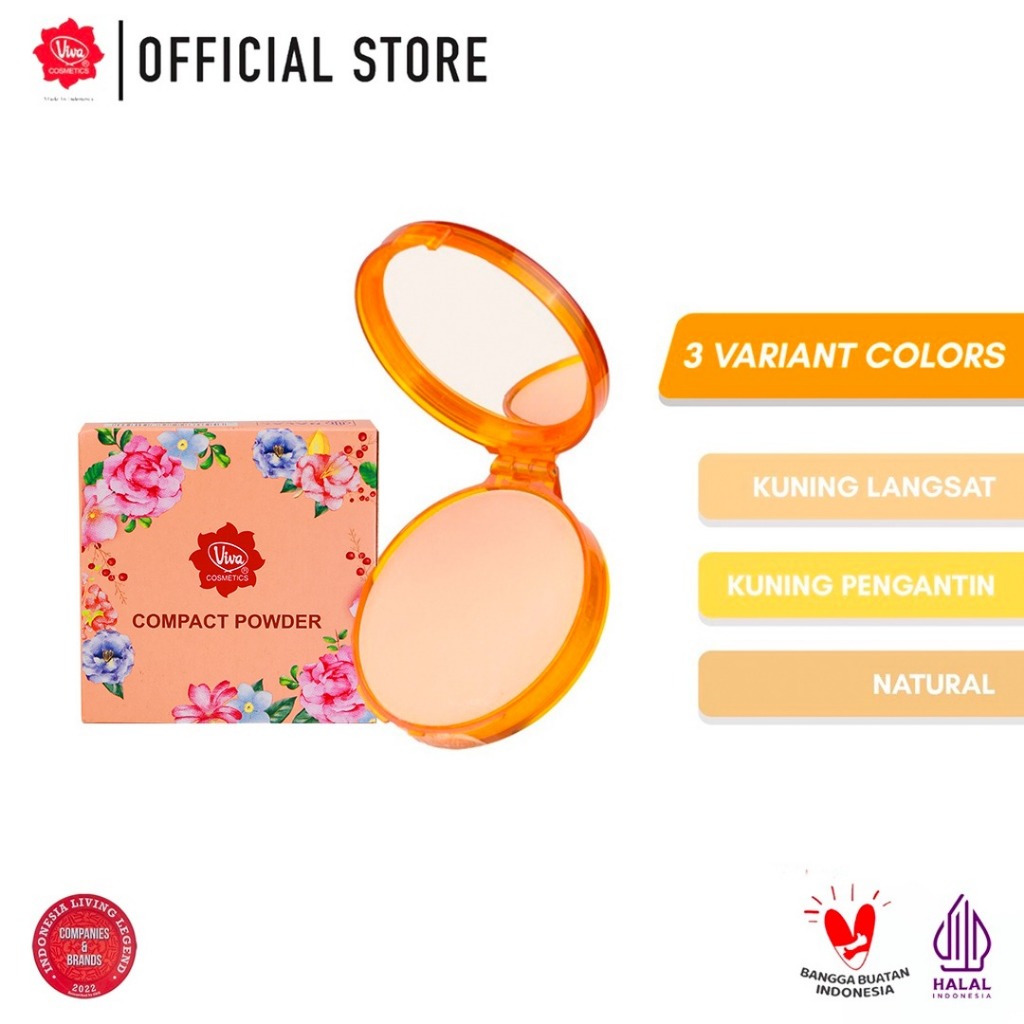 Viva Compact Powder (3 Color Variants Available) | Shopee Singapore