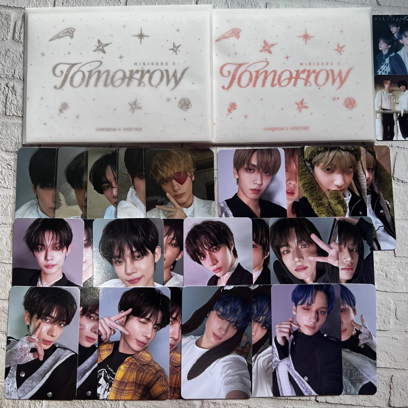 OFFICIAL PHOTOCARD TXT MINISODE 3 TOMORROW WEVERSE VERSION POB OLIVE ...