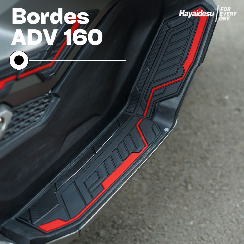 Floor Step Board Rest Carpet Motorcycle Honda ADV 160 Bordes Hayaidesu ...