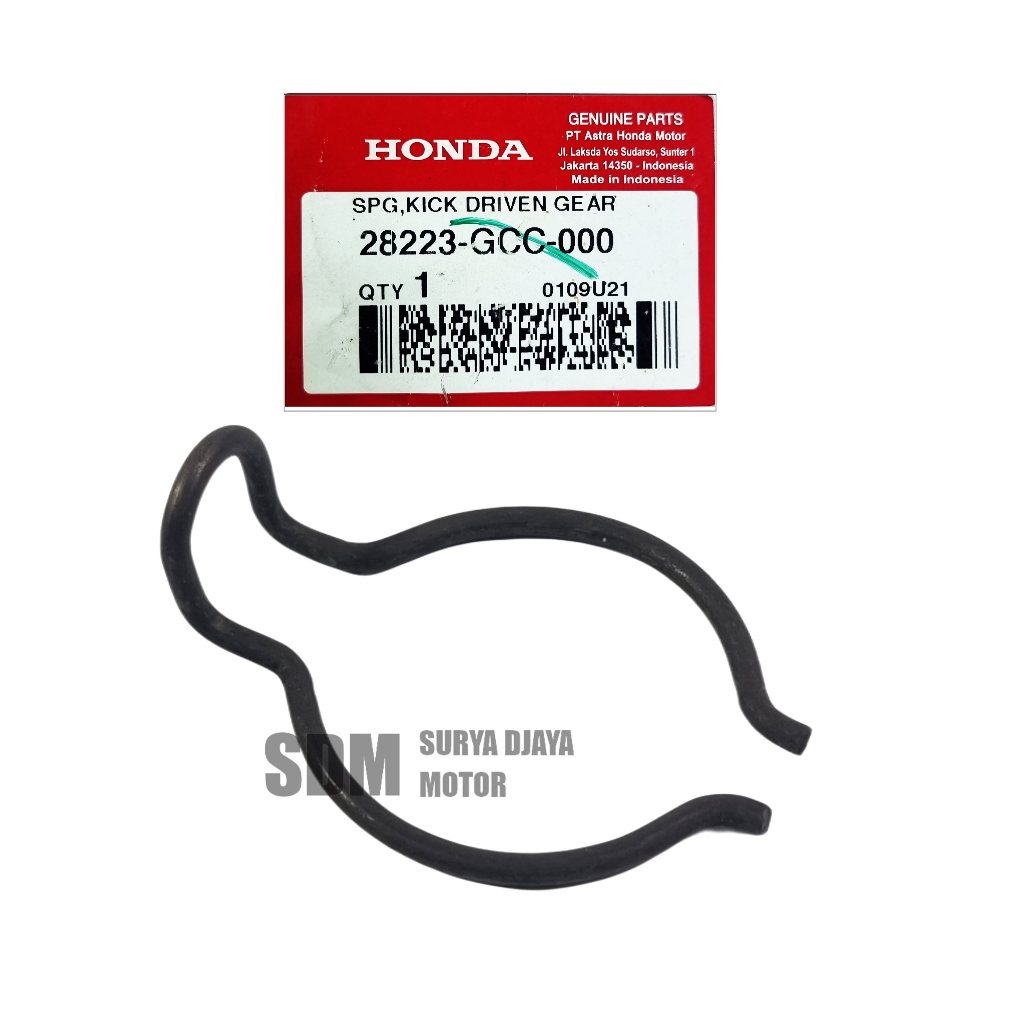 28223-gcc-000 Kancingan Slah Spring Kick Driven Gear Beat Tojiro Spacy ...