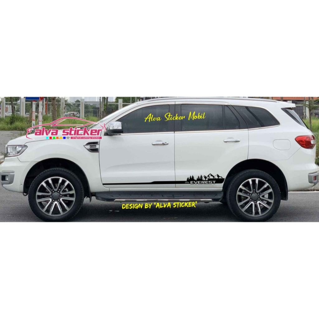 Sticker everest sticker everest list cutting Car body ford everest old ...