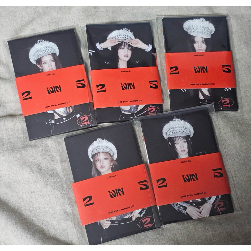 (G)I-DLE - 2nd Full Album [2] Pocaalbum Sealed Miyeon Minnie Soyeon Yuqi Shuhua Version Set ...