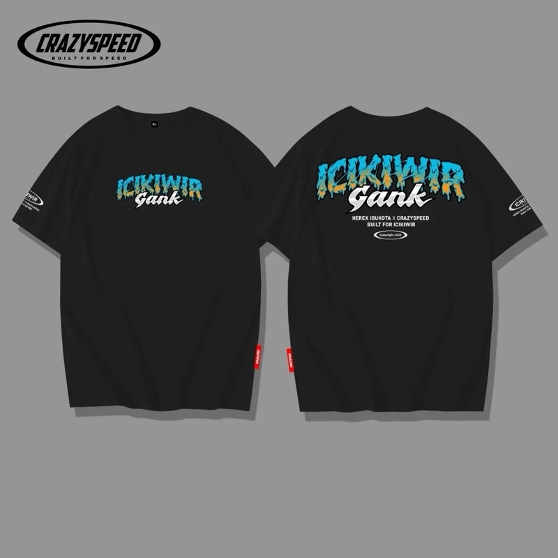 Tshrit ICIKIWIR GANK V4 T-Shirt Men Women Cb Herex Racing CrazySpeed T ...