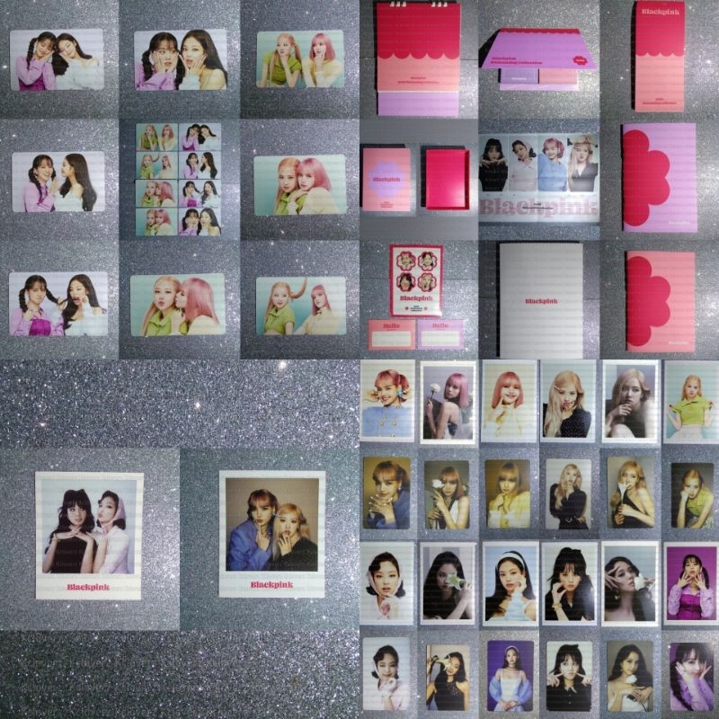 Blackpink WELCOMING COLLECTION PACKAGE OFFICIAL pc photocard album only jennie jisoo rose lisa ...