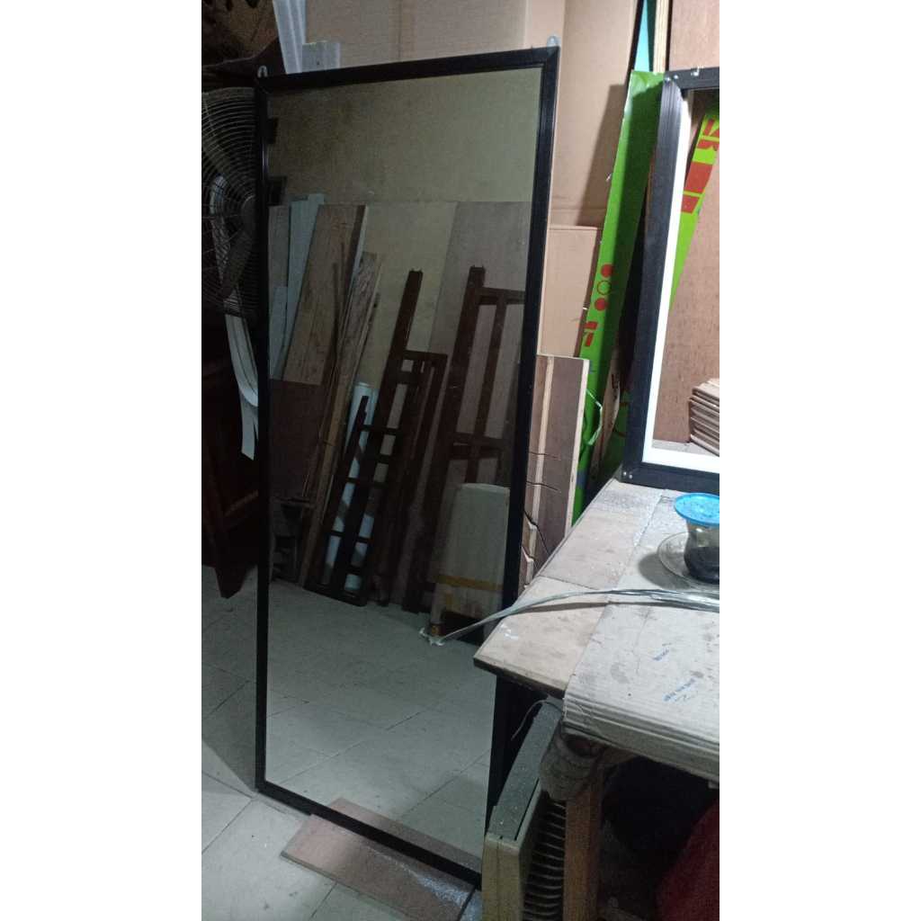 Aesthetic Full Body Mirror 180 x 60 Aluminum Frame (Hanging / Standing ...